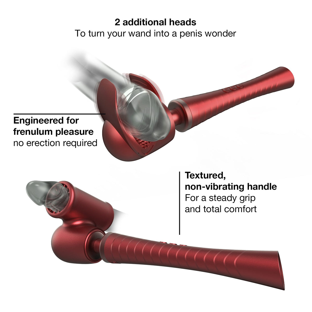 Man.wand EDGY - Wand Edging avec Sense Touch – Manwan®